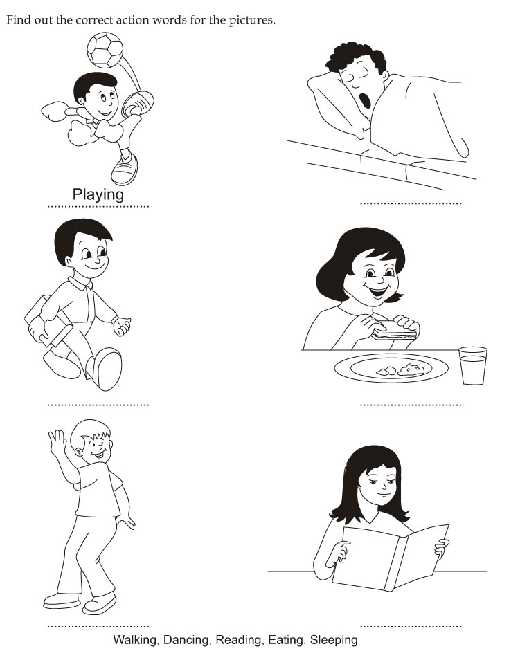 Action Words Coloring Pages Vrogue co